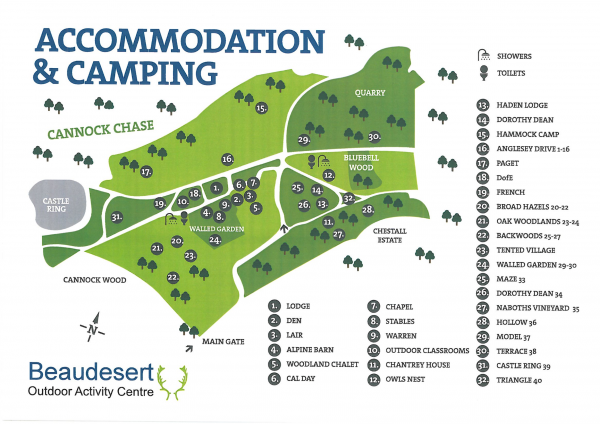 Accommodation and Camping | Beaudesert Outdoor Activity Centre